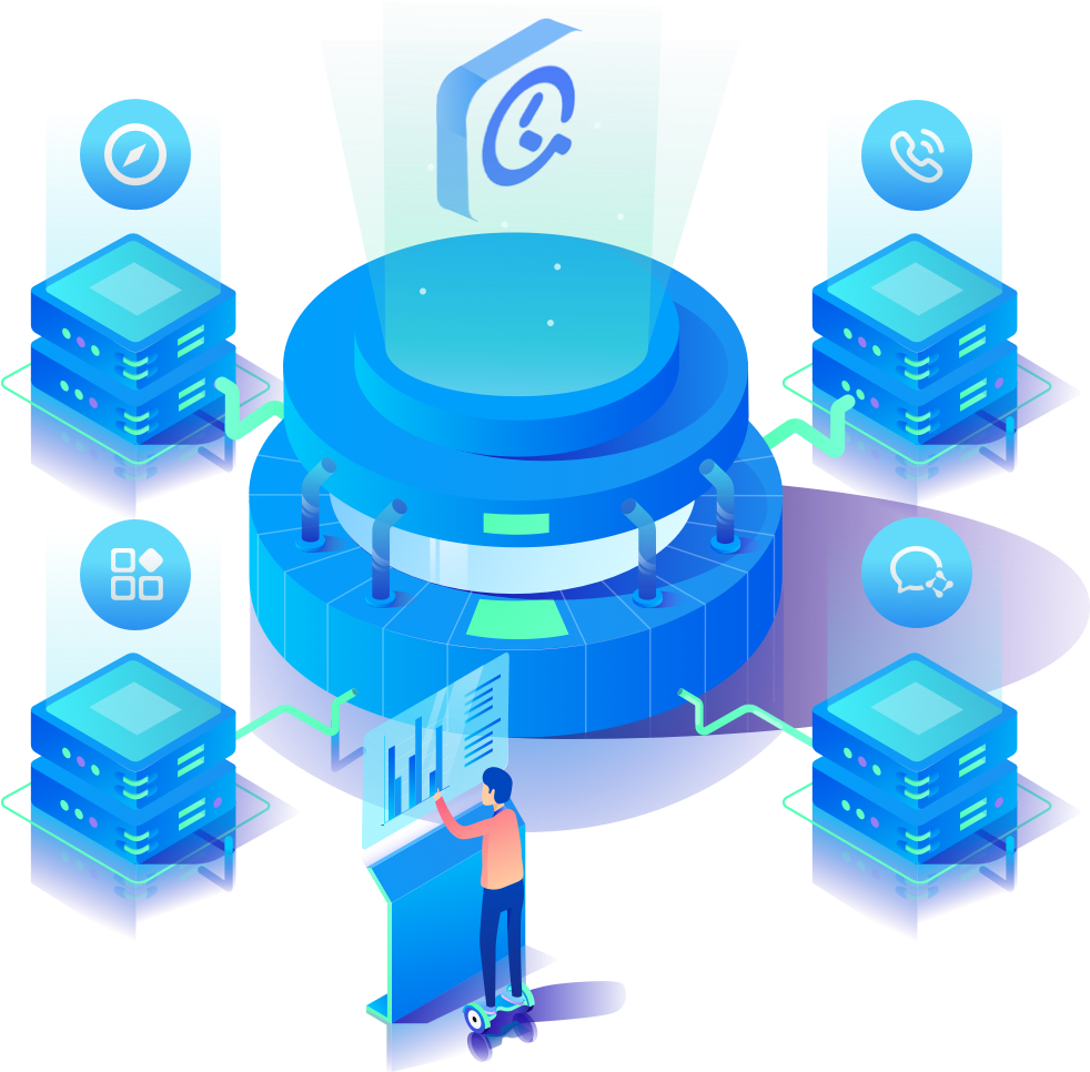 启客多SCRM_大数据获客系统_电销AI外呼_销售管理系统